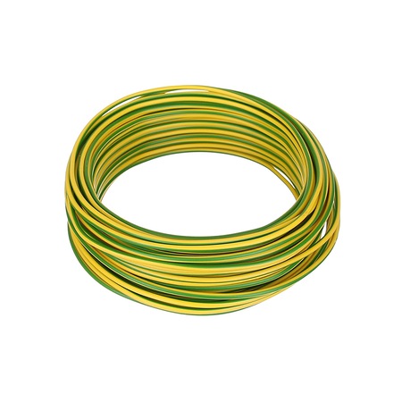 Cablu electric litat MYF, verde + galben, 1.5 mm x 100 m / rola - eMAG.ro