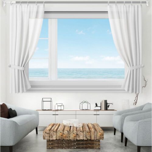 Tija reglabila pentru perdea de dus - eMAG.ro