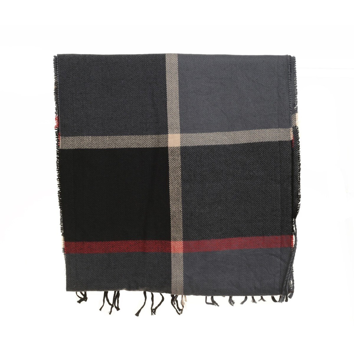 Fular pentru barbati, PAMI, EB-0922-119-1, Negru - eMAG.ro