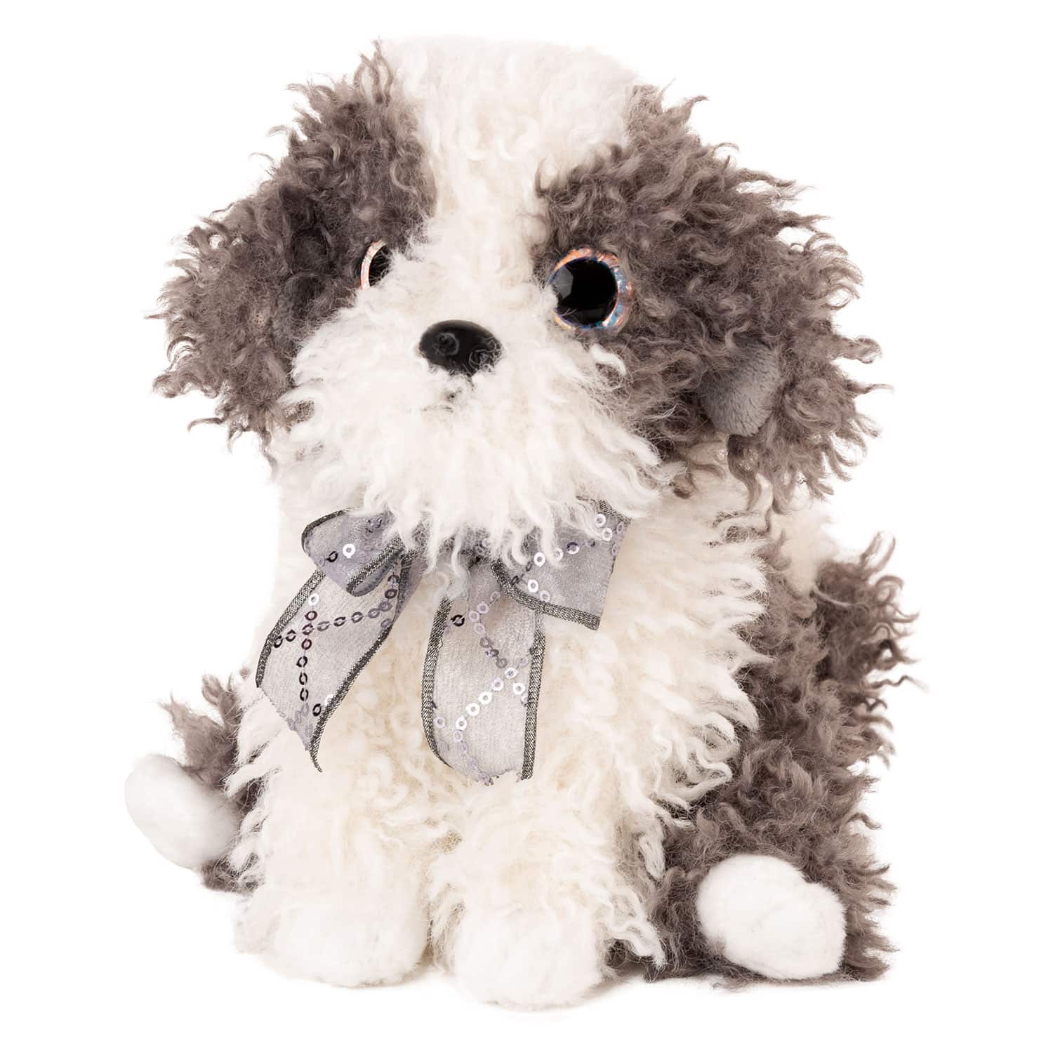 Animalut de plus, catel cu fundita, 22 cm - eMAG.ro