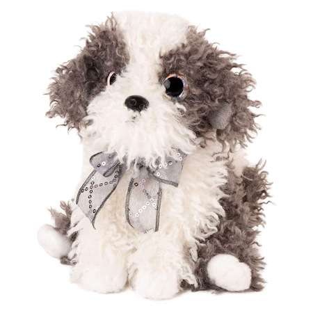 Animalut de plus, catel cu fundita, 22 cm - eMAG.ro