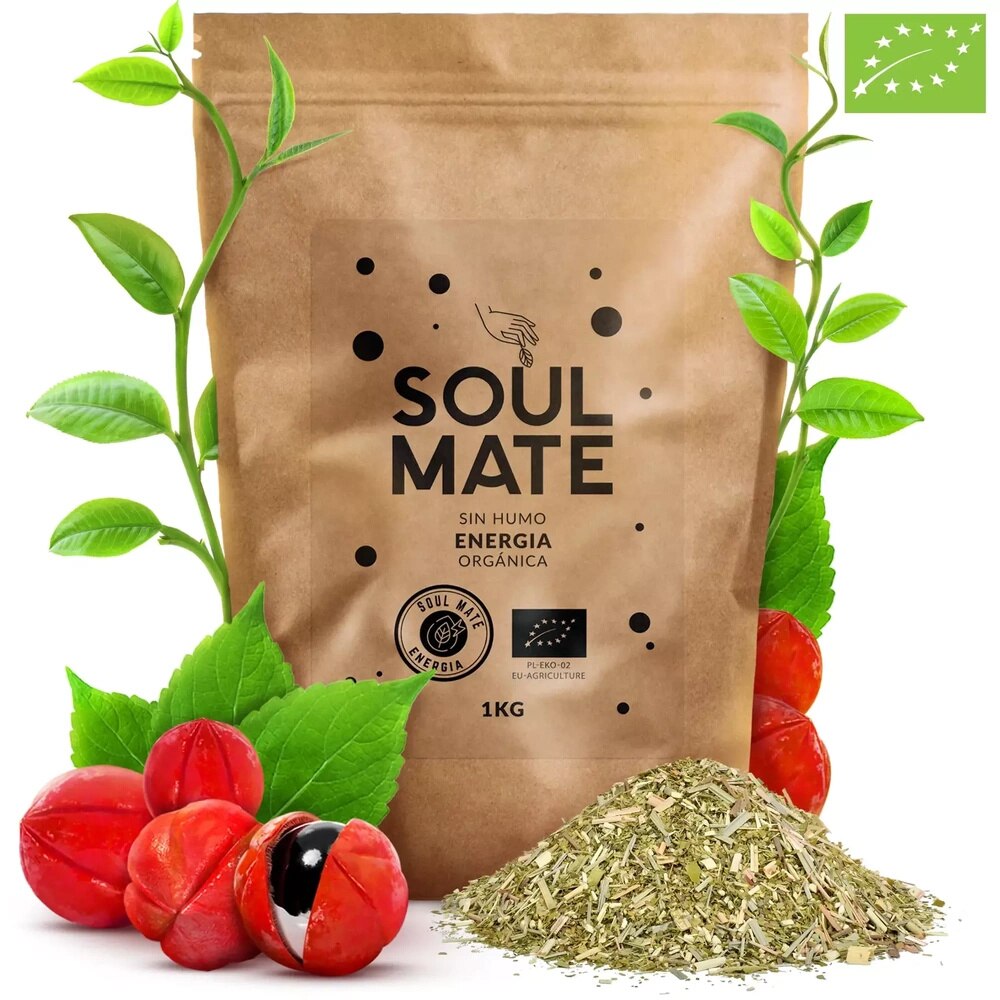 Ceai Yerba Mate Bio, Soul Mate Orgánica Energia, Guarana, Fructe, 1Kg ...