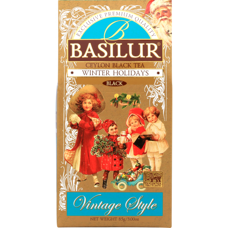 Ceai Negru, Basilur, Winter Hollydays, 85 g - eMAG.ro