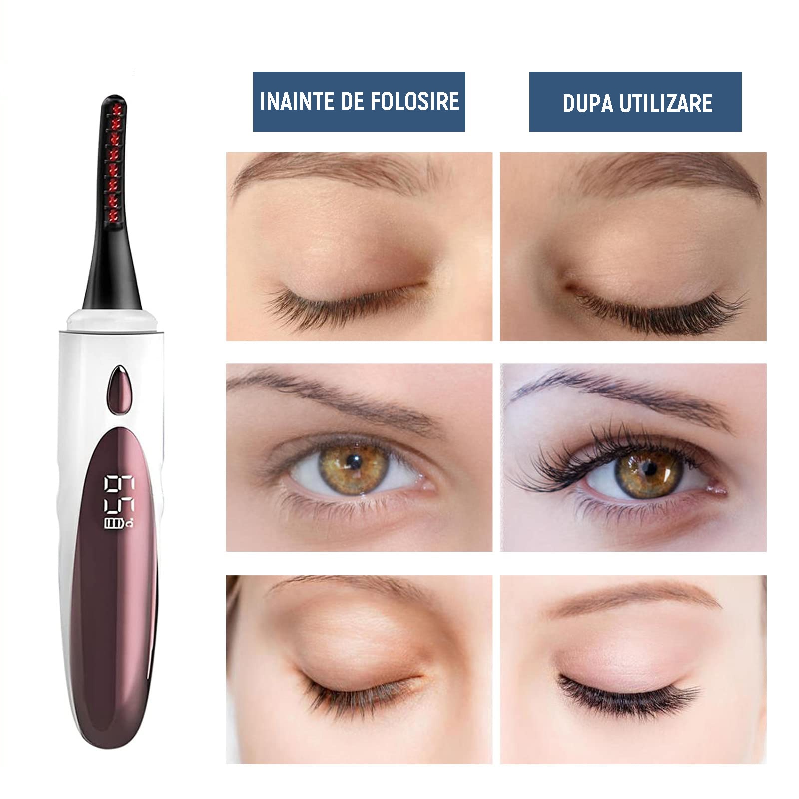 Ondulator gene, Vaxiuja, Electric, 4 Trepte temperatura, Alb - eMAG.ro