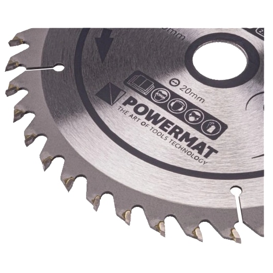 Disc circular pentru lemn, 160 x 20, 60 dinti, vidia, Powermat - eMAG.ro