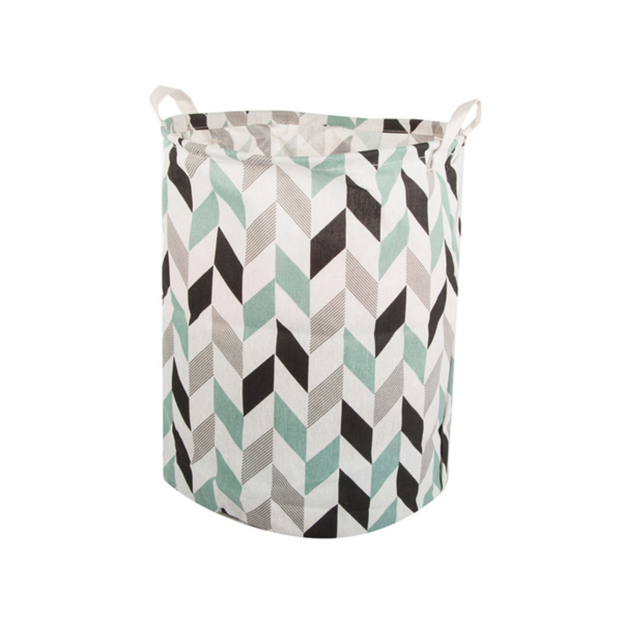 Cos de rufe pliabil din material textil, 45 litri, Multicolor, 40x35 cm ...