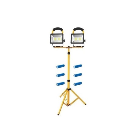 Trepied dublu pentru proiectoare, reglabil 90-160 cm cu 2 proiectoare ...