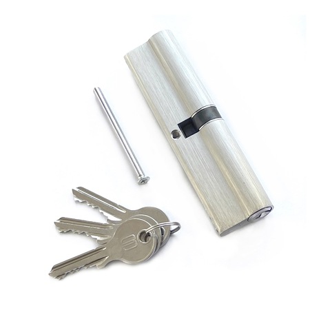 Cilindru butuc usa exterior Medos, 60x60, lungime 120mm, 3 chei frezate ...