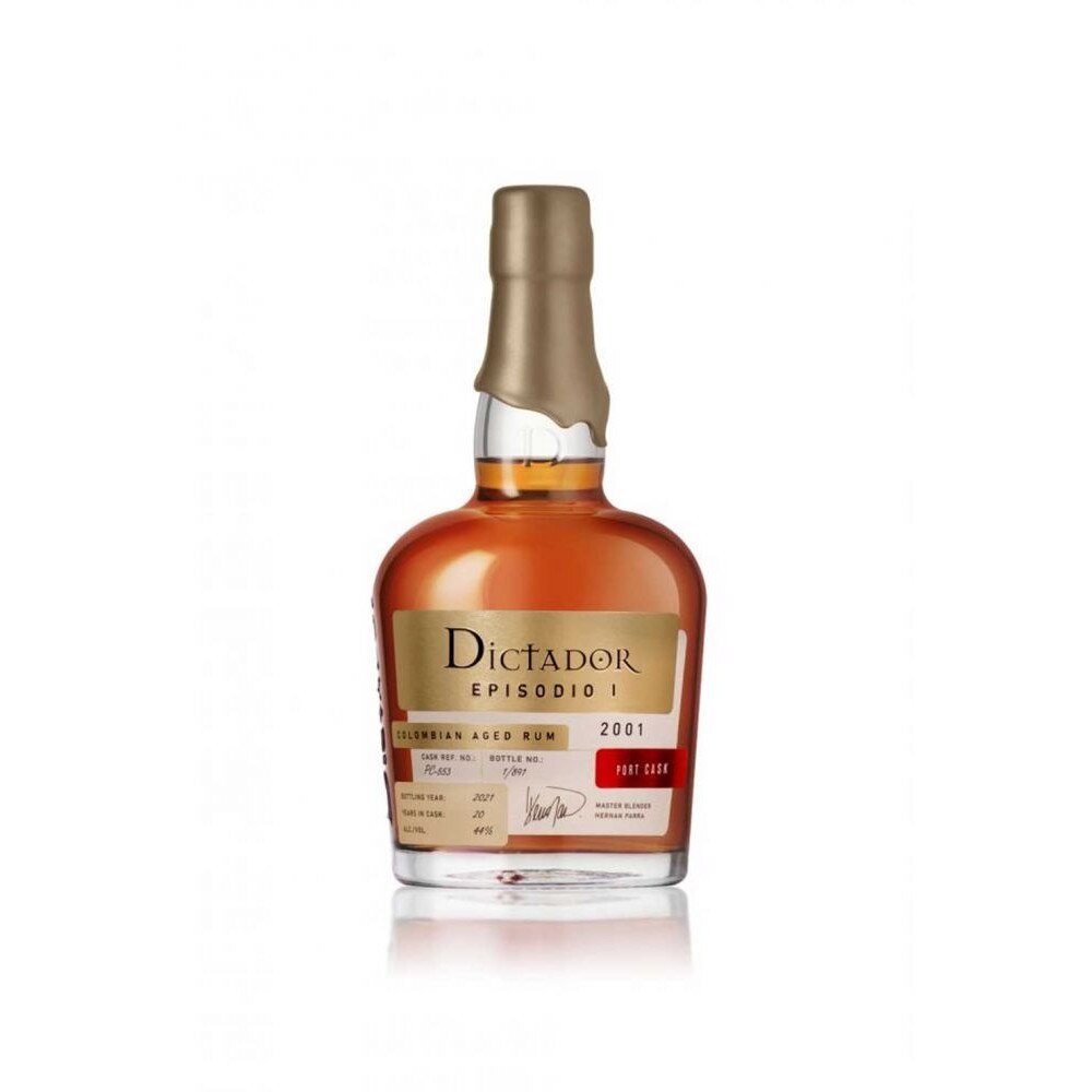 Rom Dictador Episodio I Limited Release 2001, Colombian Aged Rum 0.7l ...