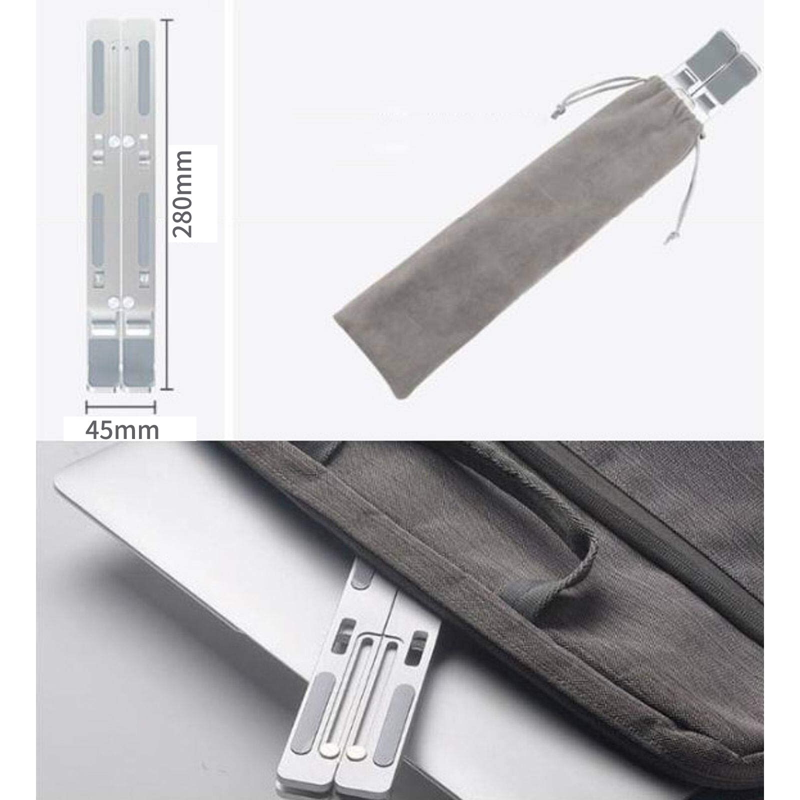 Suport pentru Laptop, Baza pliabila, unghi reglabil, Bolongking ...