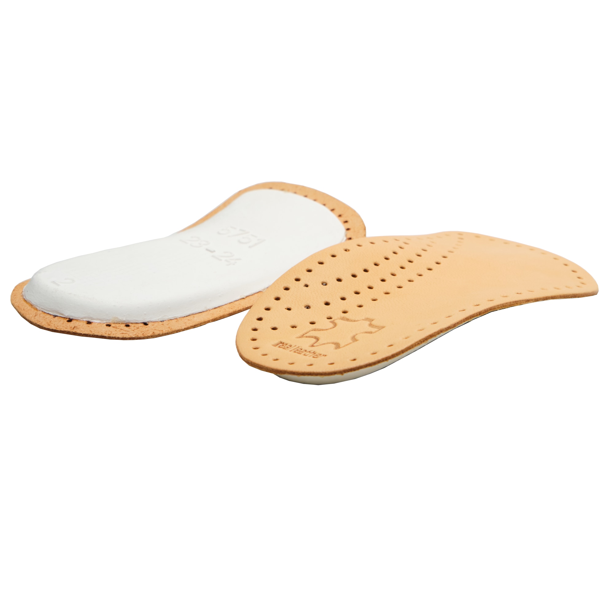 Set 2 branturi ortopedice, Vaya Medical, Piele naturala, Bej, 32 EU ...