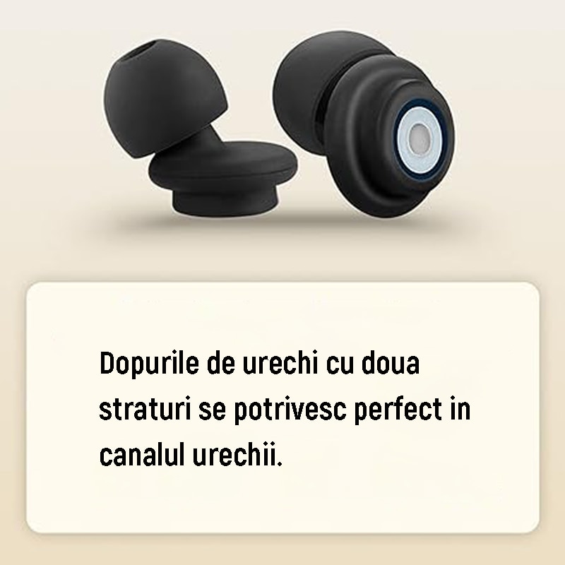 Set 2 dopuri urechi, YHJ, In ureche, Protectie auditiva, Aparate pentru ...