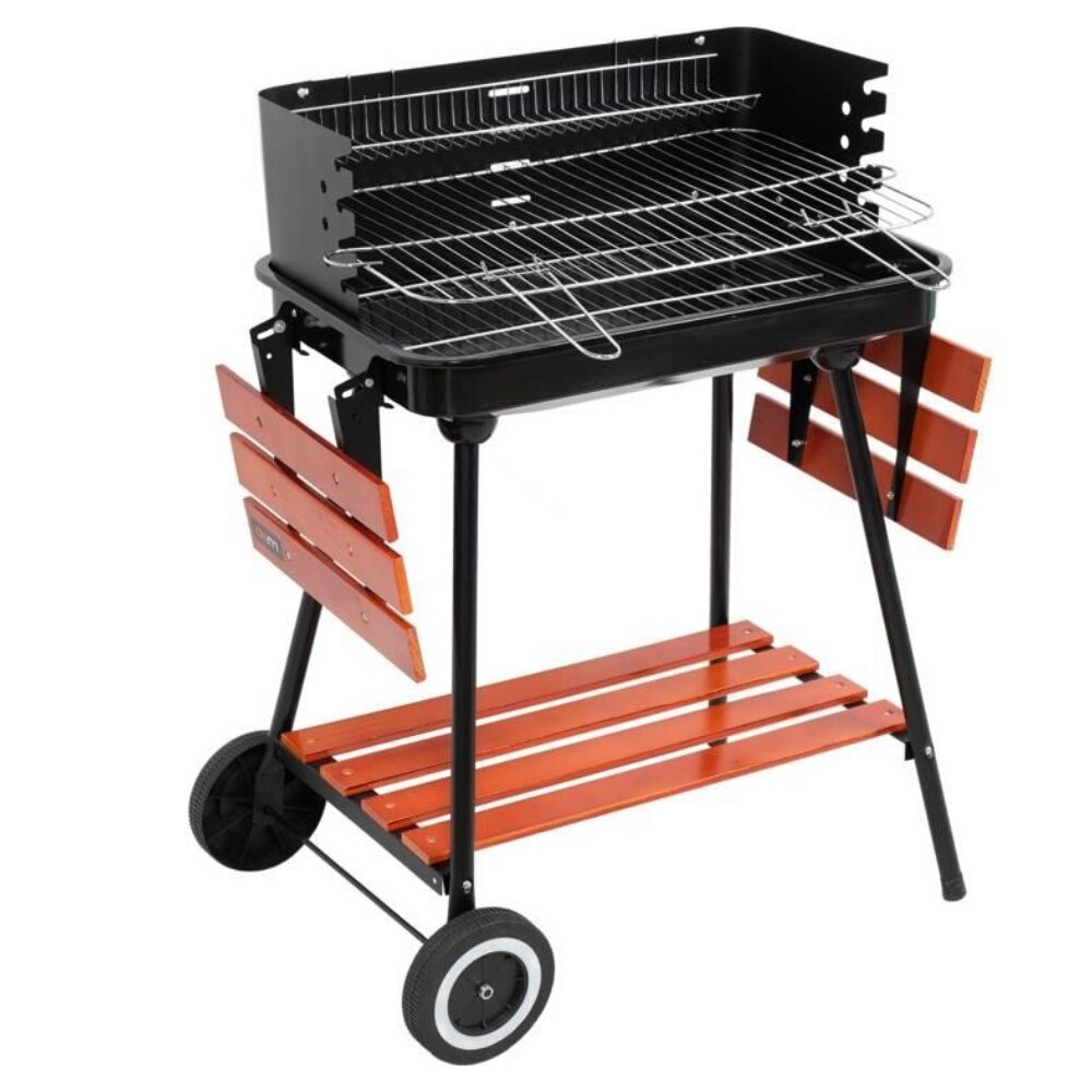 Gratar carbune cu rafturi Lund 53x33cm - eMAG.ro