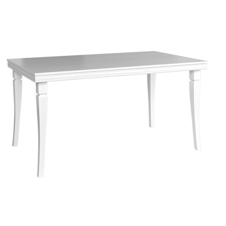 Masa living extensibila VM, Alb Antichizat, 203 x 90 x 82 cm - eMAG.ro