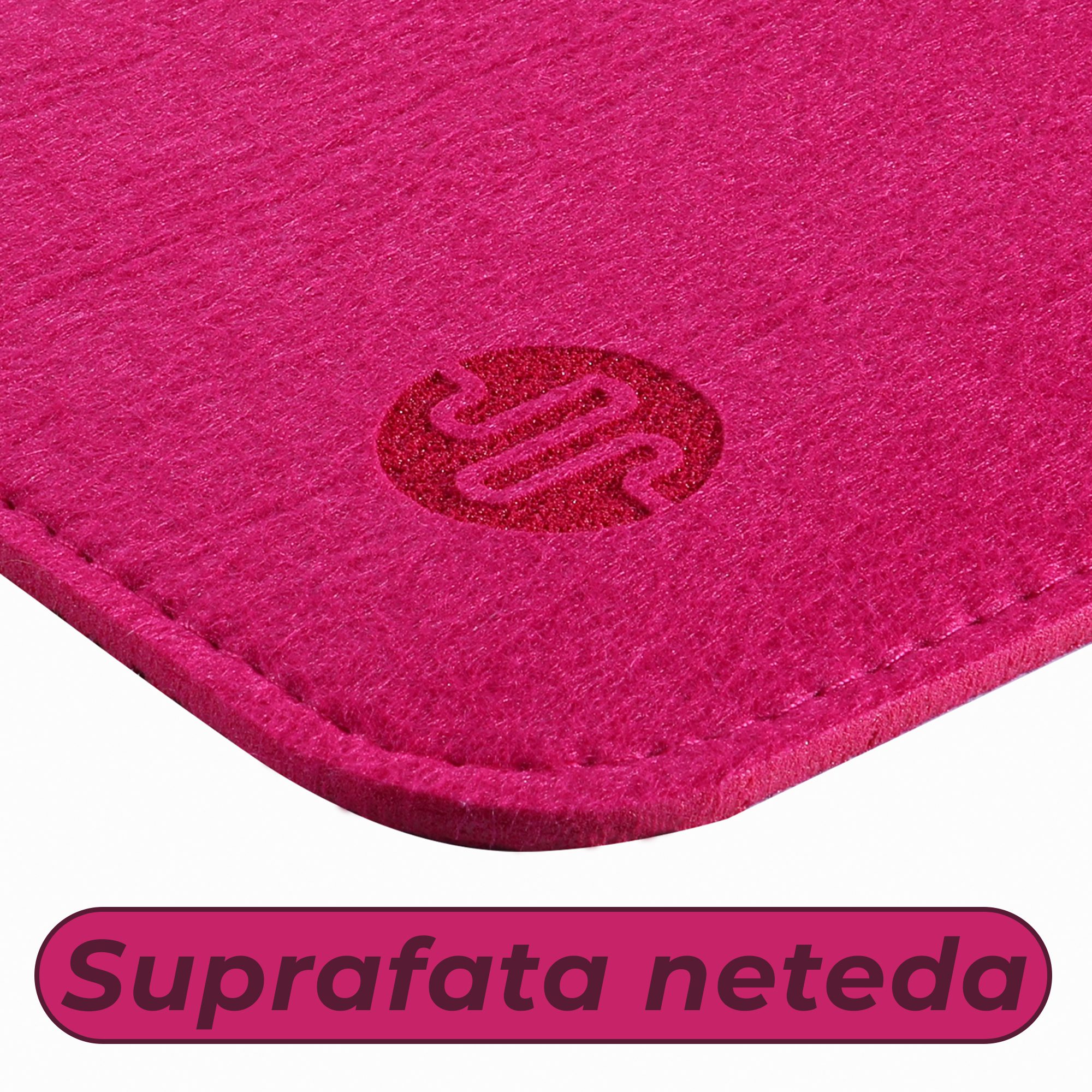 Mousepad PadForce® Minimalist din Lana Sintetica pentru birou, Gaming ...