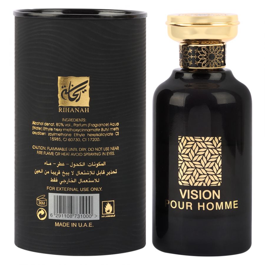 Eau de Parfum Riiffs, Vision Pour Homme, Férfi, 100ml - eMAG.hu