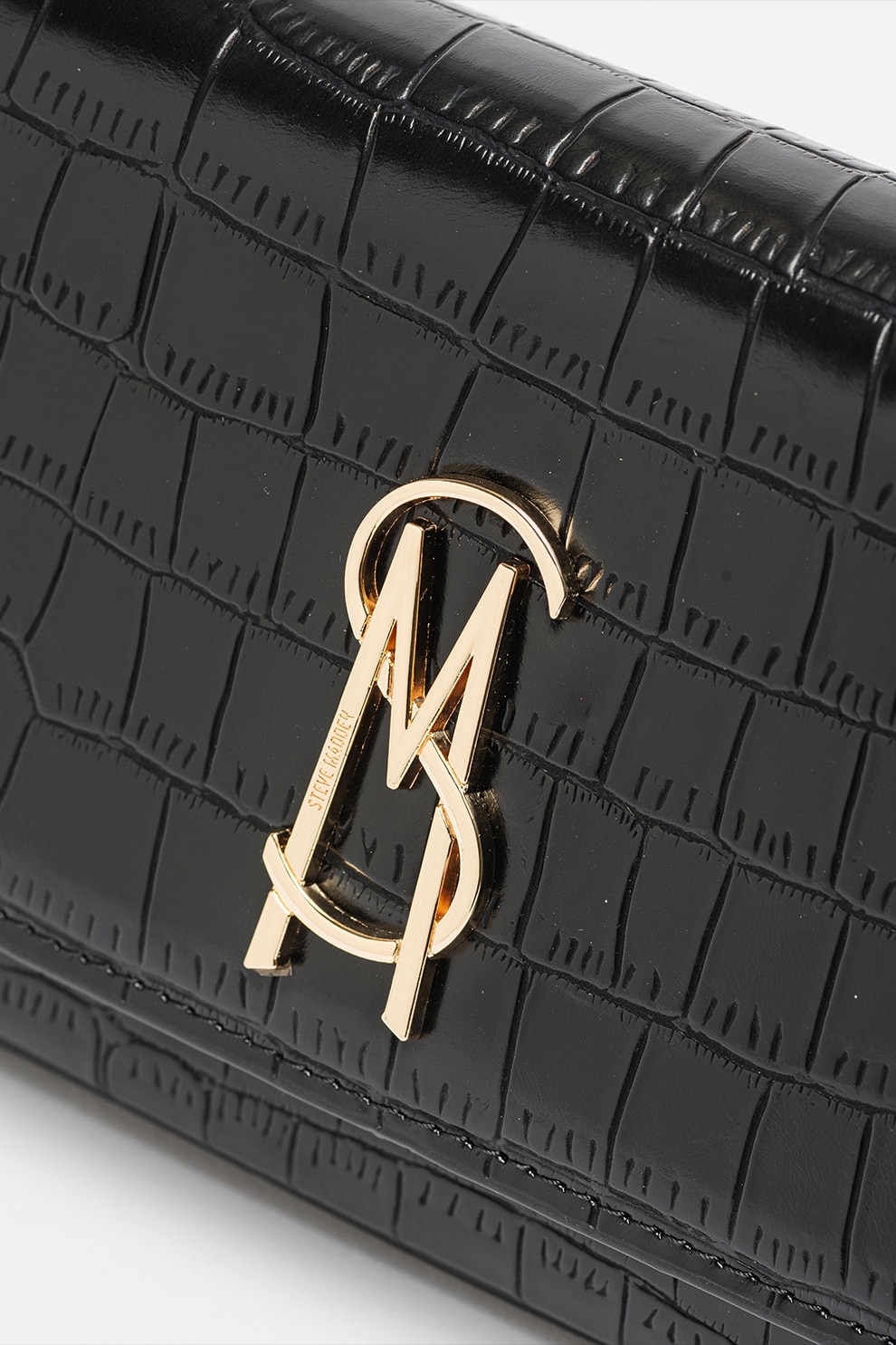 Steve Madden, Geanta crossbody de piele ecologica Ramonie, Negru - eMAG.ro