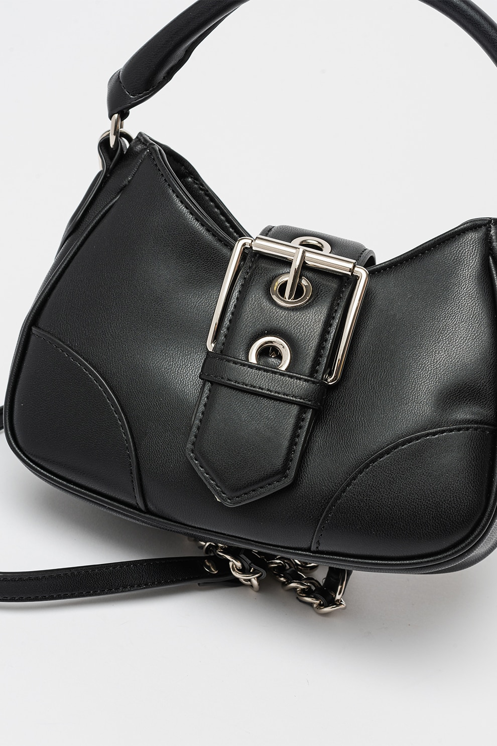 Steve Madden, Geanta crossbody de piele ecologica Charlo, Negru - eMAG.ro