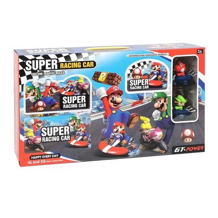 Set Super Mario cu 2 masinute si caractere - eMAG.ro