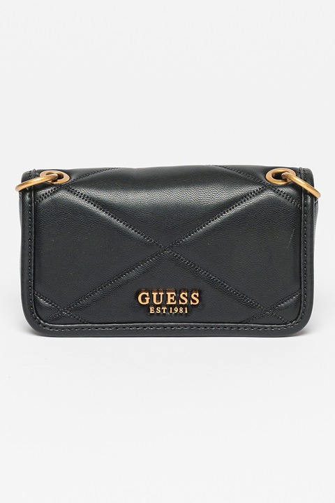 Guess, Geanta mini crossbody de piele ecologica Cilian, Negru - eMAG.ro