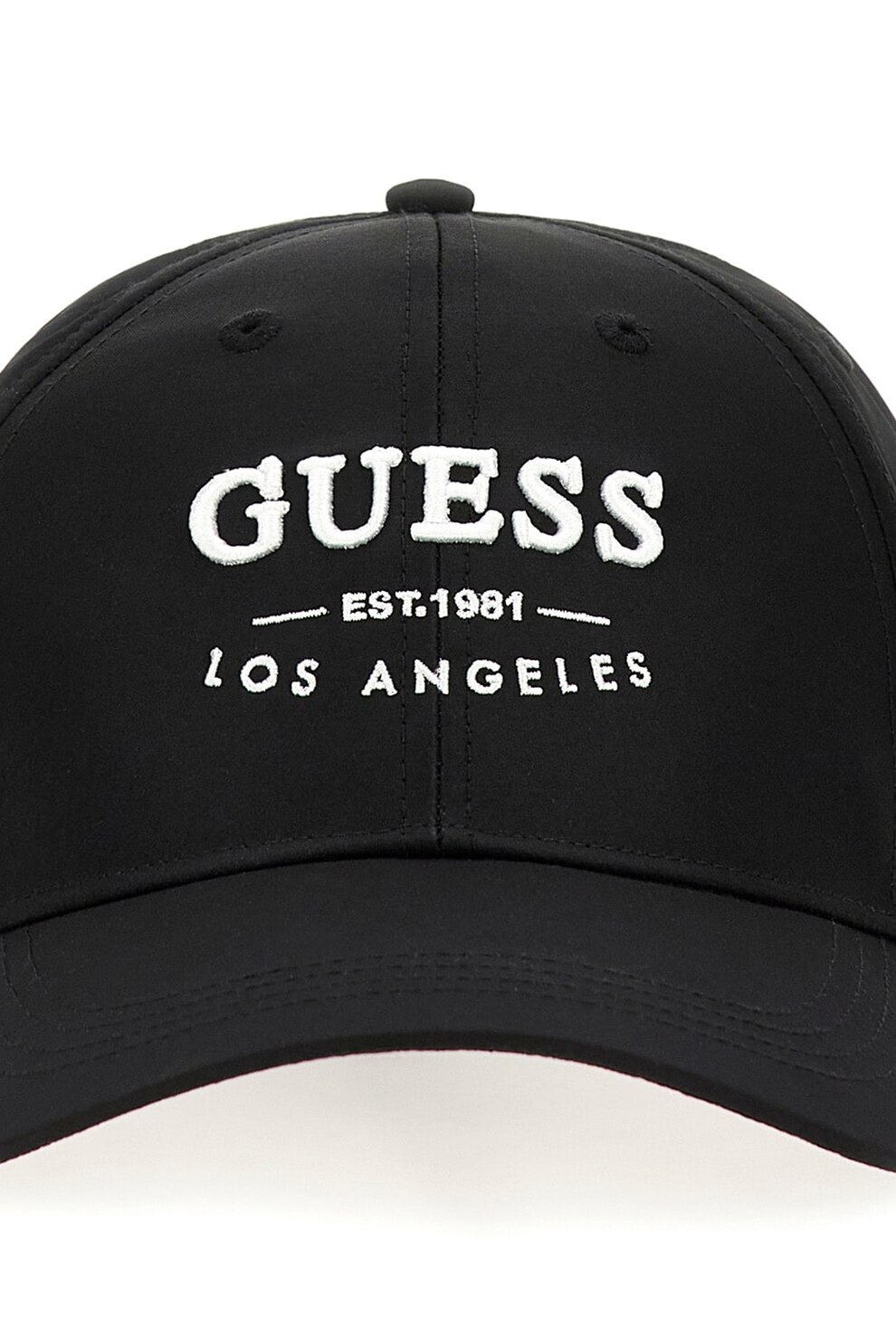 Guess, Sapca cu broderie logo, Negru - eMAG.ro