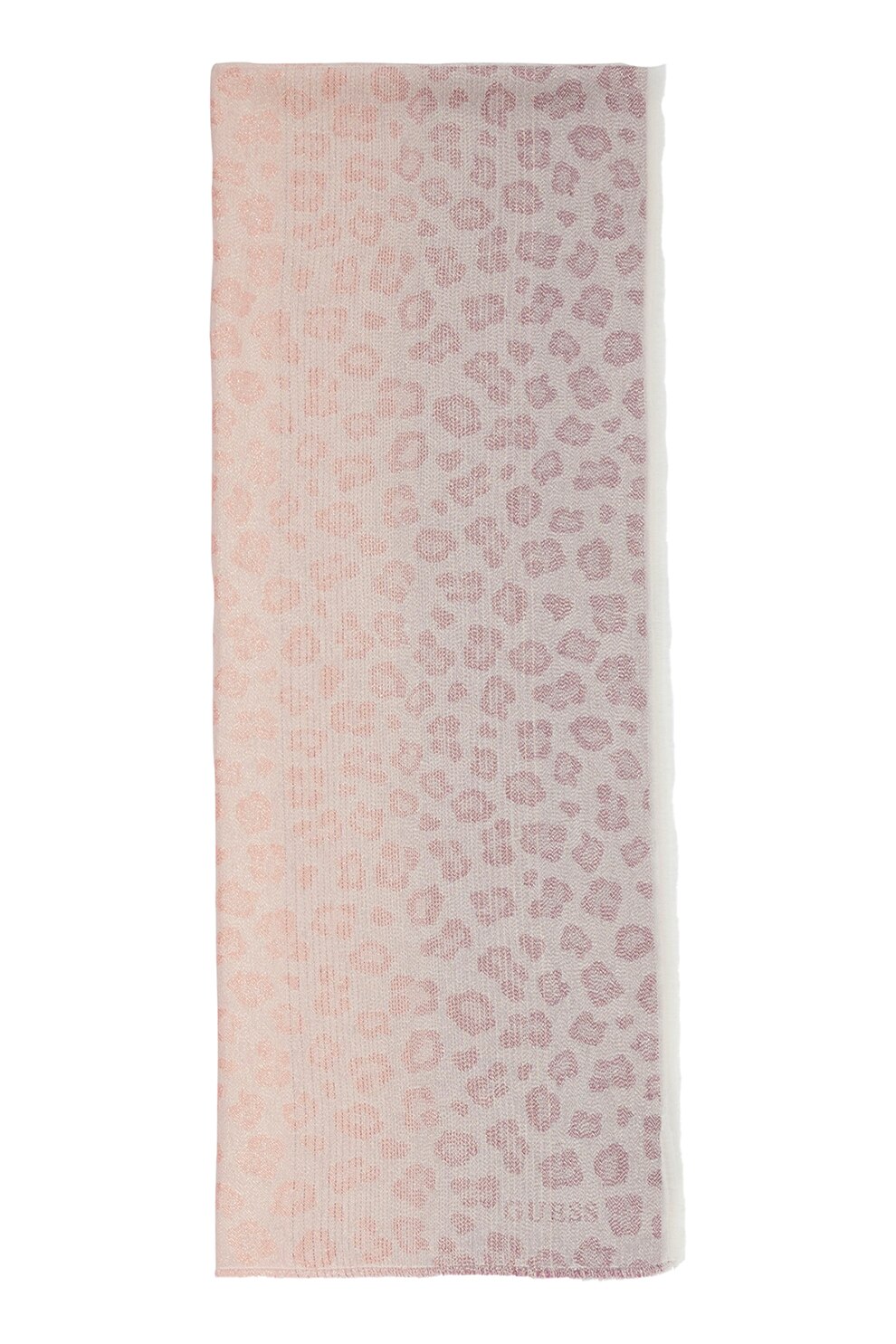 Guess, Esarfa cu animal print, Auriu rose, Roz - eMAG.ro