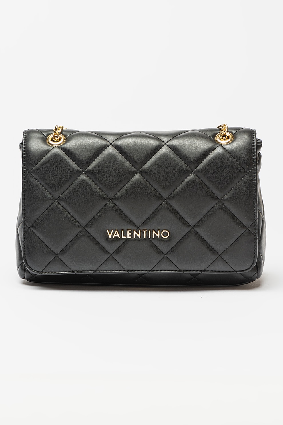 Valentino Bags, Geanta crossbody matlasata Carina, Negru - eMAG.ro