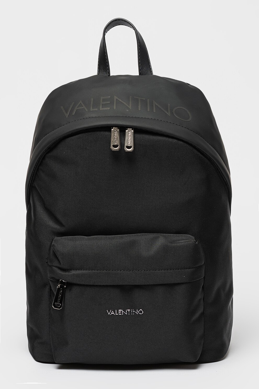 Valentino Bags, Rucsac cu buzunar pentru laptop si logo Oceano, Negru ...
