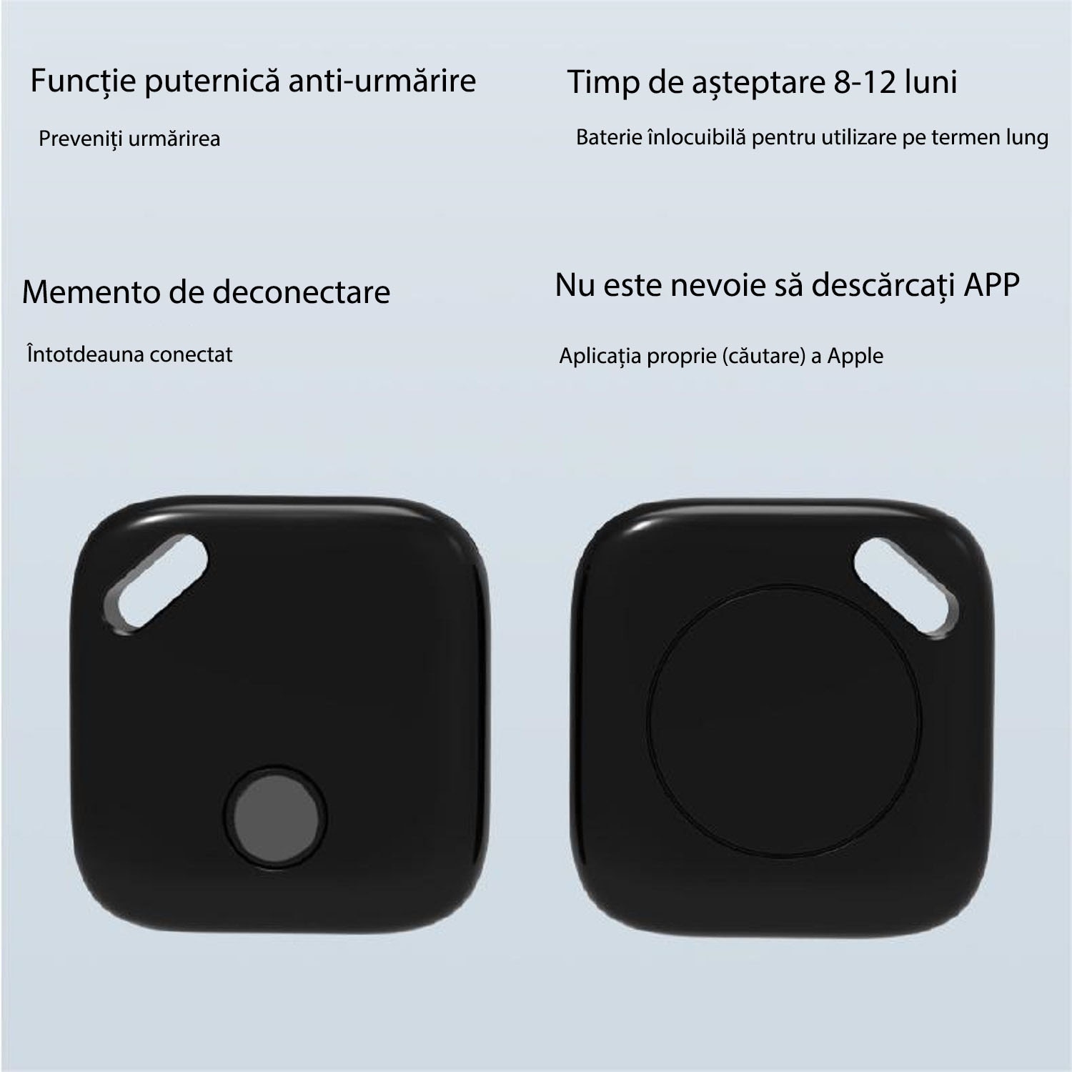 Localizator inteligent de obiecte pierdute, chei, valiza, ghiozdan ...