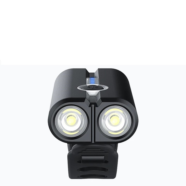 Lanterna Bicicleta WUBEN SQ cu LED, 5 moduri de iluminare, indicator ...