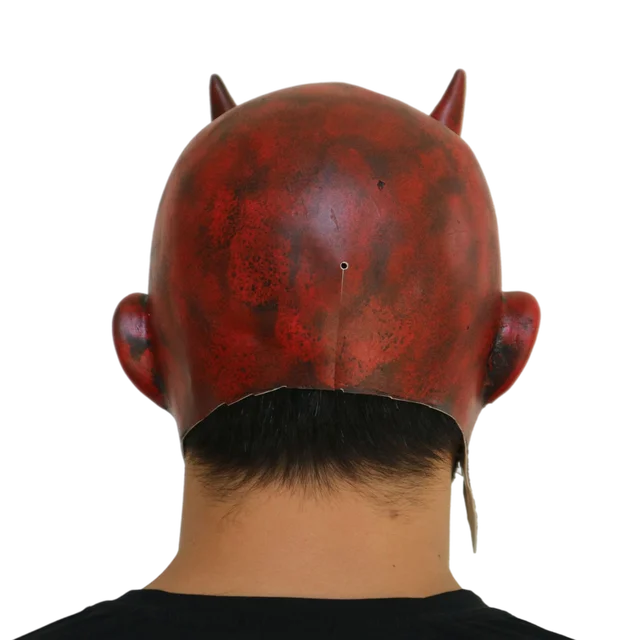 Masca horror adulti Red Demon King, latex - eMAG.ro