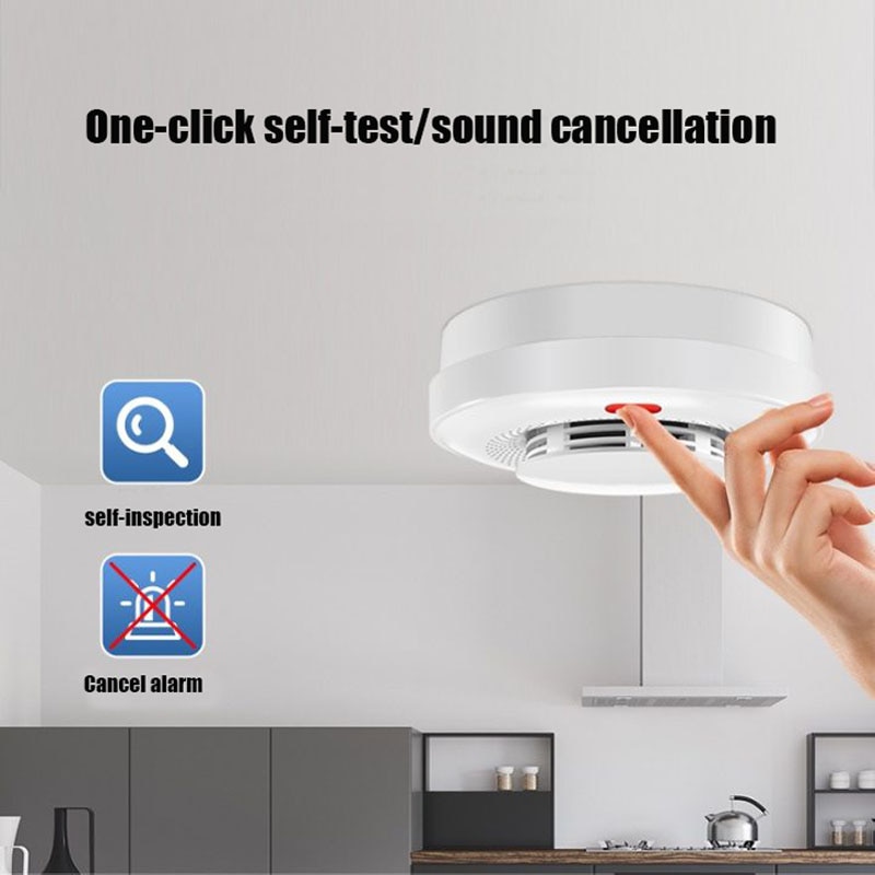 Alarma de fum, Detector fum autonom cu senzor optic de generatie noua ...