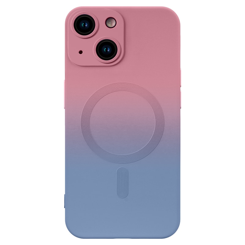 Husa gradient de protectie MagSafe tip bumper compatibila cu iPhone 13 ...