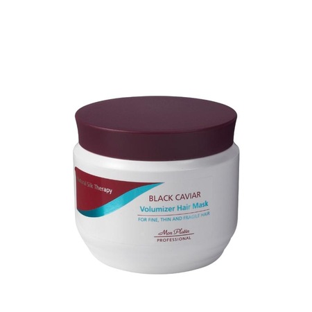 Masca de par pentru volum Mon Platin Professional, Black Caviar, 500ml ...