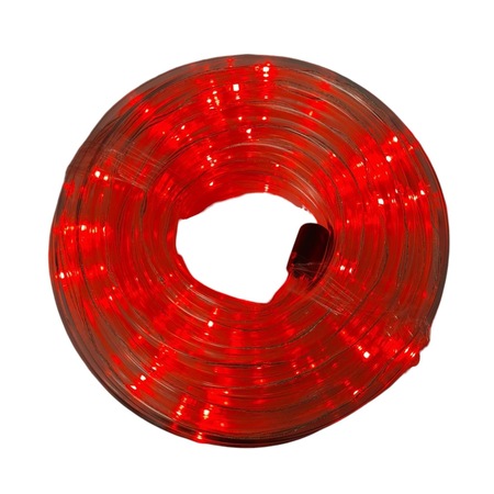 Instalatie de Craciun tip furtun led, 10 m, 100 leduri HD-SMD, Rosu ...