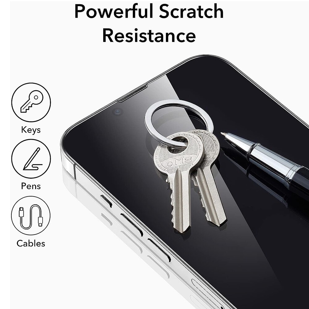 Фолио за iiPhone 13 Pro Max / 14 Plus (комплект от 3), ESR закалено ...