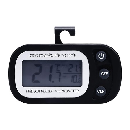Termometru pentru frigider, Aisdelu®, cu inregistrare valori minime ...