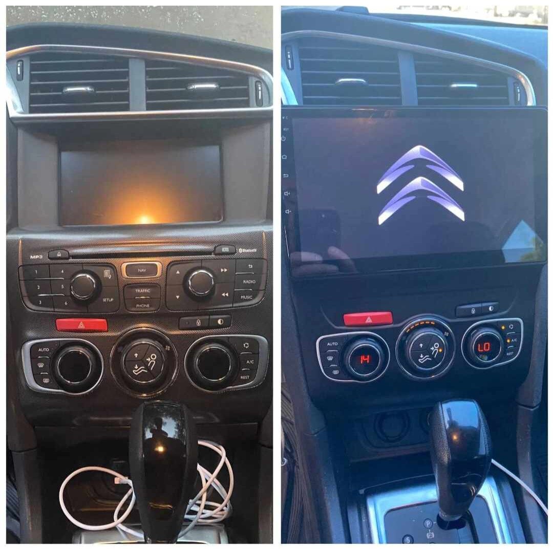 Mултимедия с нaвигация ZT1 за Citroen C4 2 B7 2013 - 2016, Android 12 ...