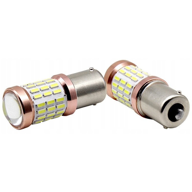 Set 2 becuri semnalizare MegaLed, PY21W, LED, SMD, 5.28W - eMAG.ro