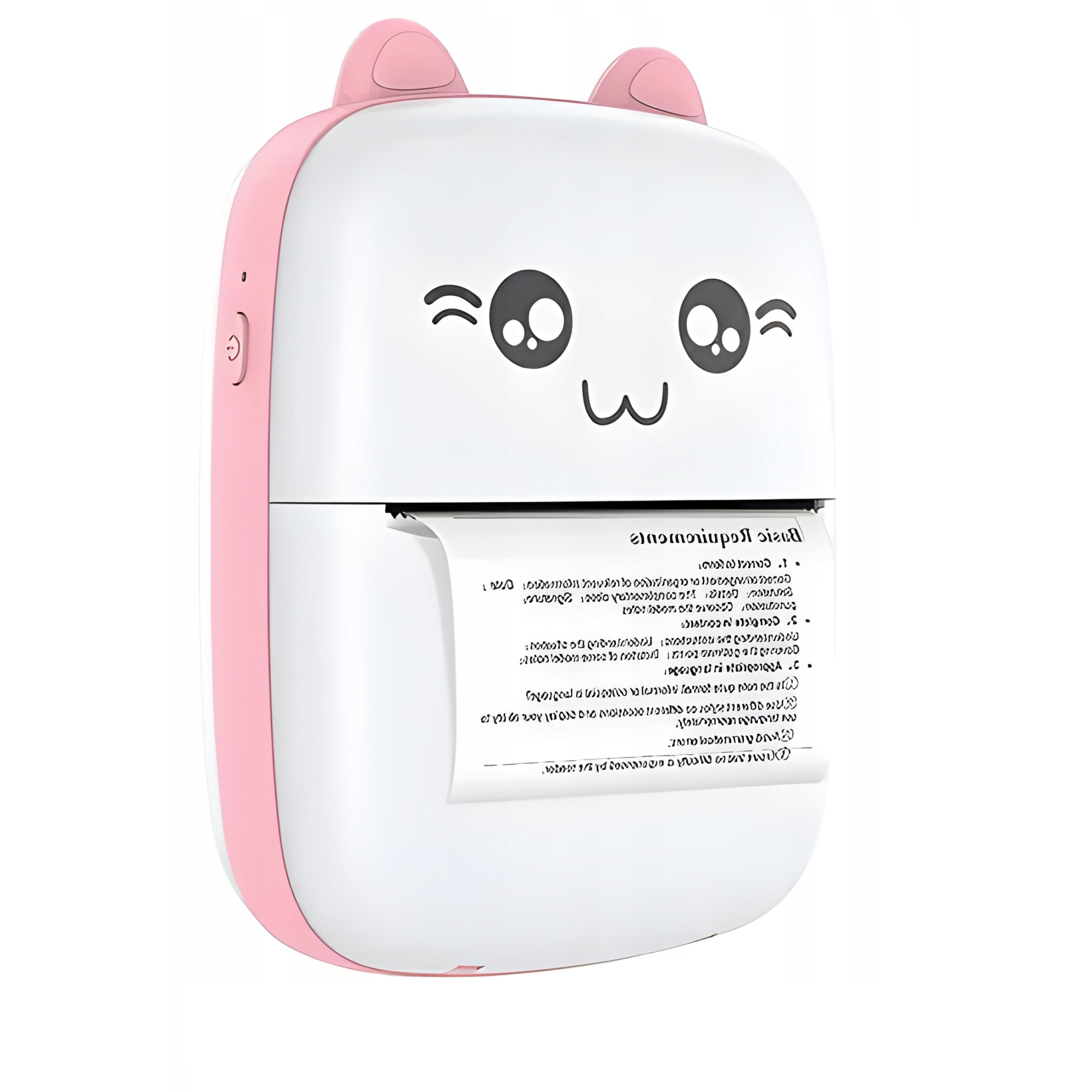 Mini imprimanta termica GALAXIA®, cu 10 role hartie termica, Bluetooth ...