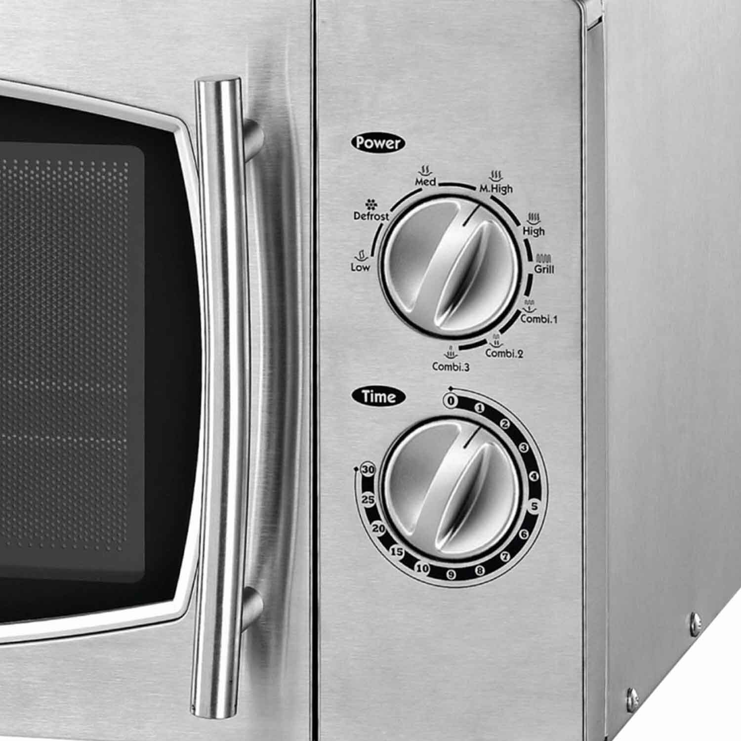 Cuptor cu microunde, capacitate 25 litri, putere 1400 W, inox - eMAG.ro