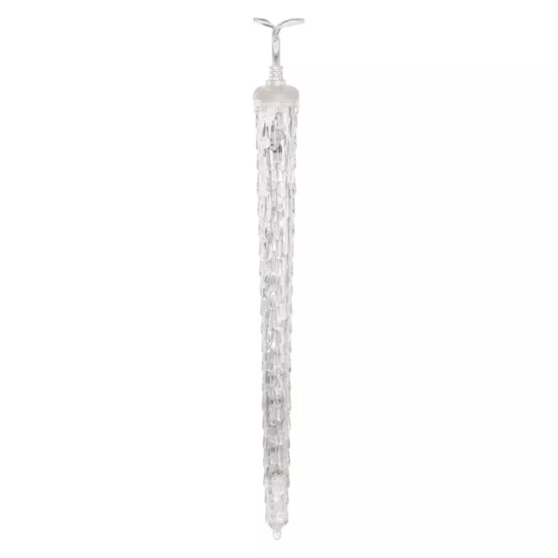 Karácsonyi LED-es jégcsap füzér, 8db 30cm hosszú jégcsappal, olvadó LED ...