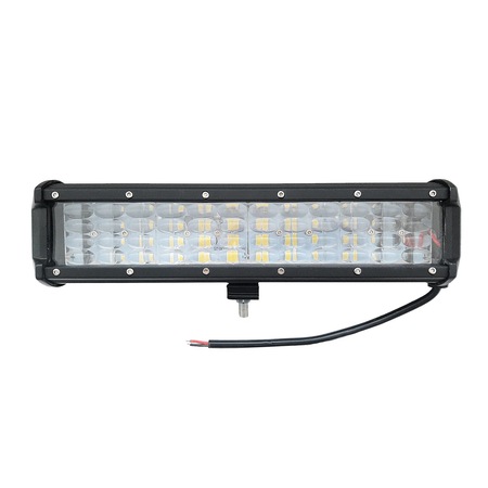 Bara LED auto, 4 randuri, 12V-24V, 108W, 31 cm - eMAG.ro