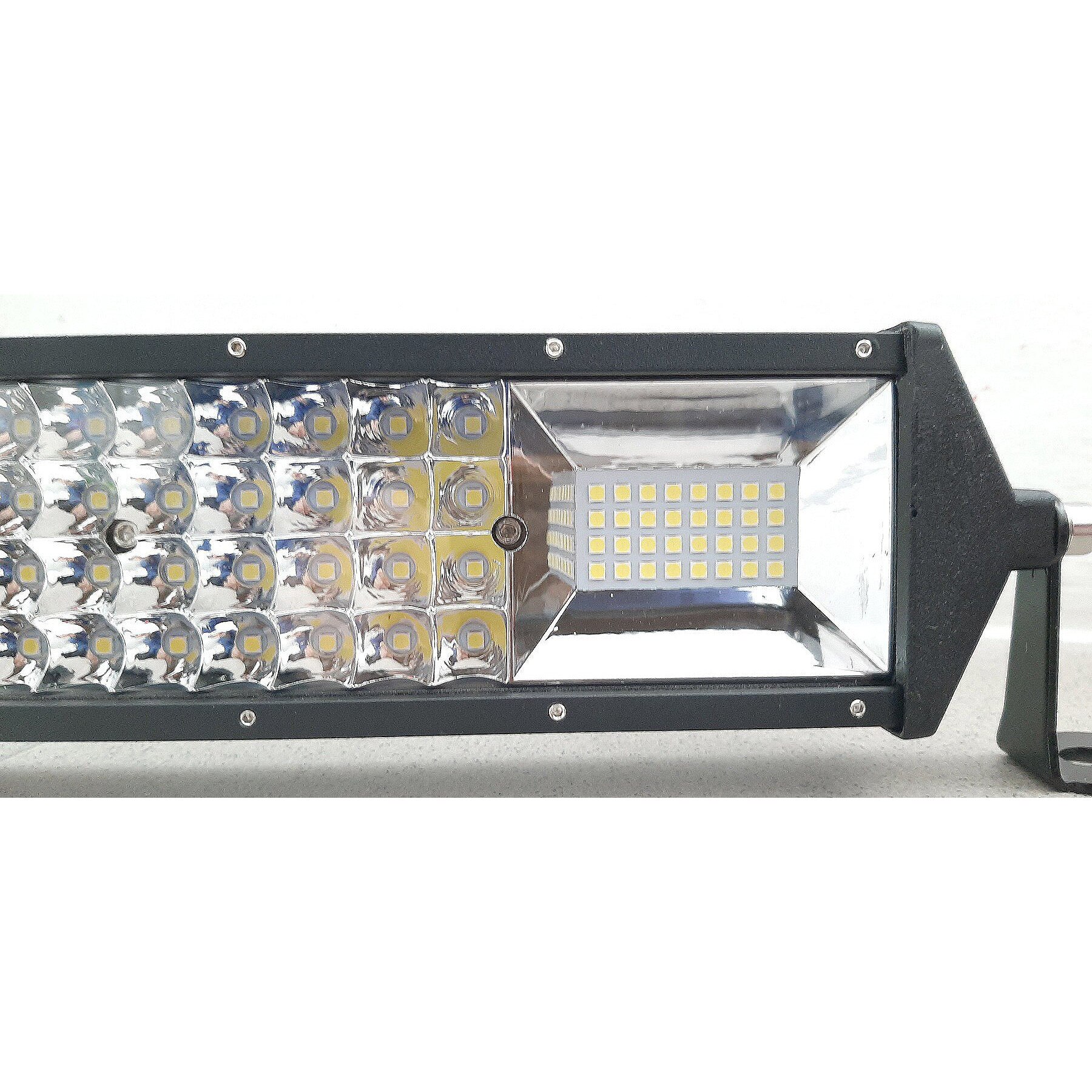 Bara LED auto, 4 randuri, 12V-24V, 312W, 31 cm - eMAG.ro