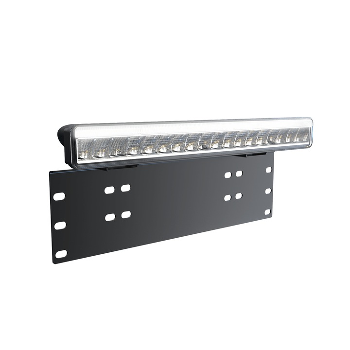 Bara LED auto, Suport numere, 55W, 4768lm, 12V-24V, 38 cm - eMAG.ro