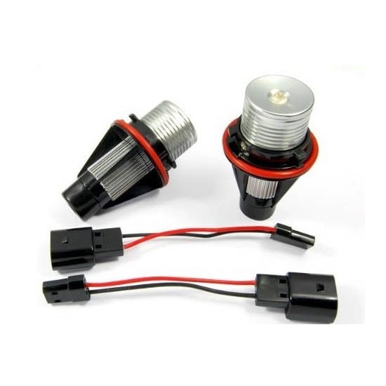 LED лампа, Angel Eyes, За BMW E39/E60/E53 X5/E65/E87/E63, 5W, Червена светлина - eMAG.bg