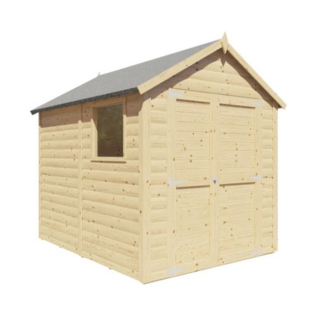 Casuta De Gradina Konsta Blockhaus Cu Podea 181x239 Cm Natur - eMAG.ro