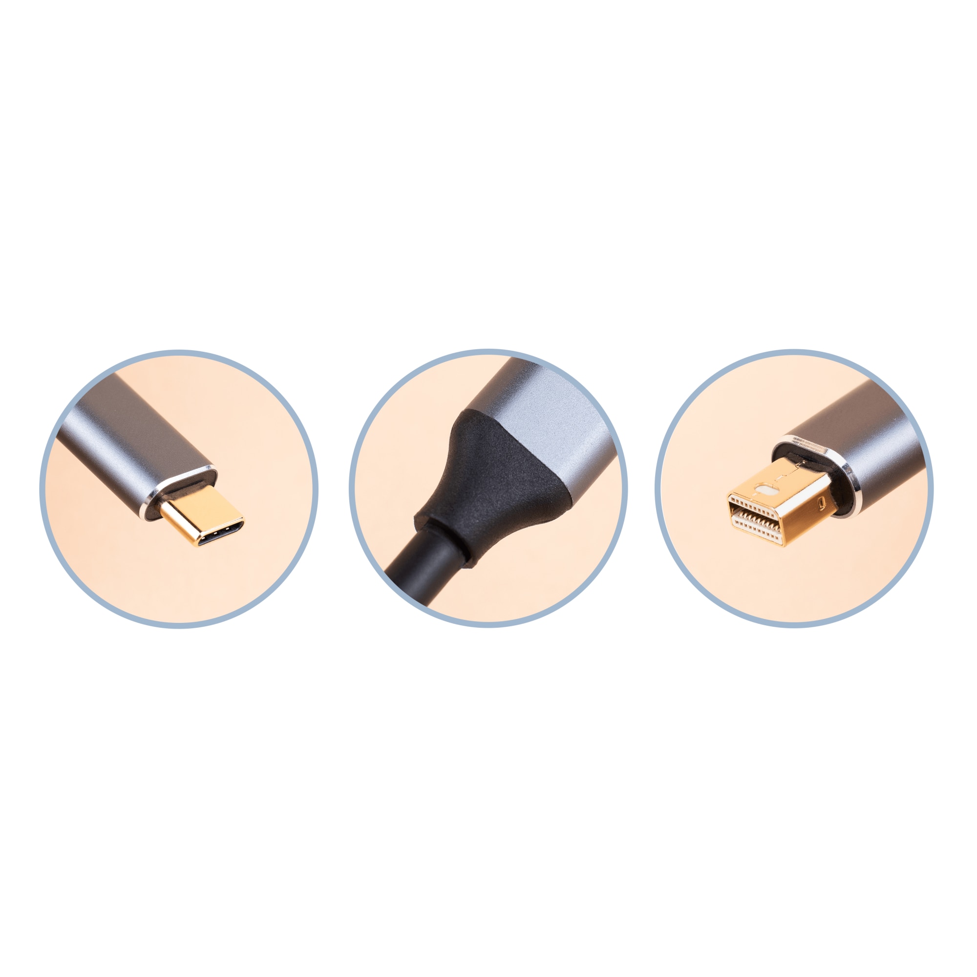 Кабел Reagle Thunderbolt Usb-C Mini Displayport 4K 60Hz 1M - eMAG.bg