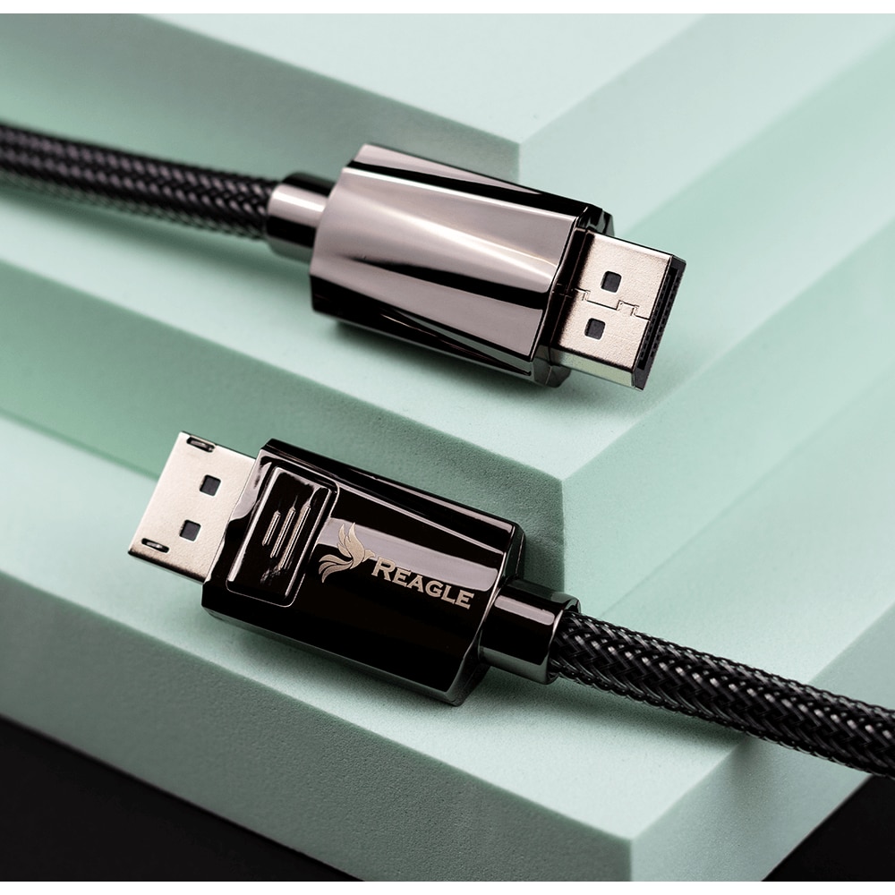 Кабел Displayport Dp 2.0 Reagle Ultra 16K 8K 4K 165Hz Кабел 2M ...