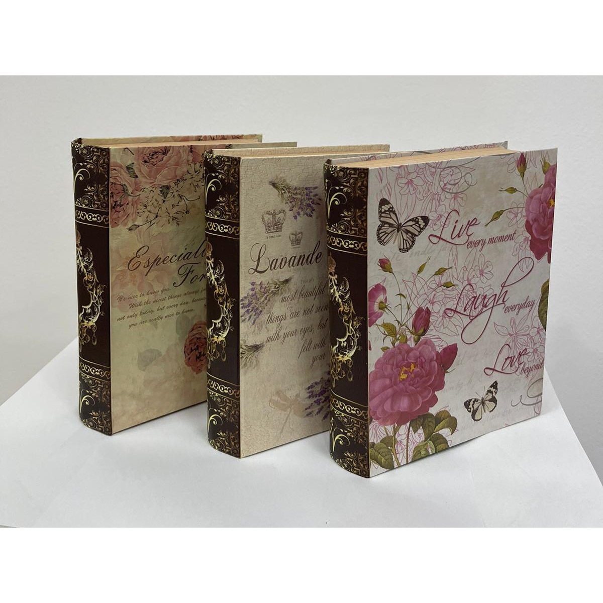 Комплект от три подаръчни кутии тип книга Мистериозна кутия